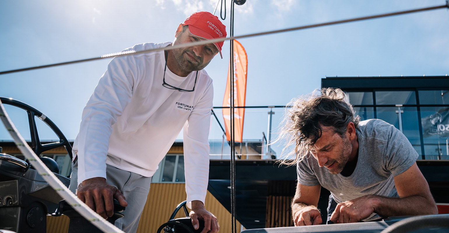 Gotland Runt 2022, Sandhamn - OUT! - KSSS