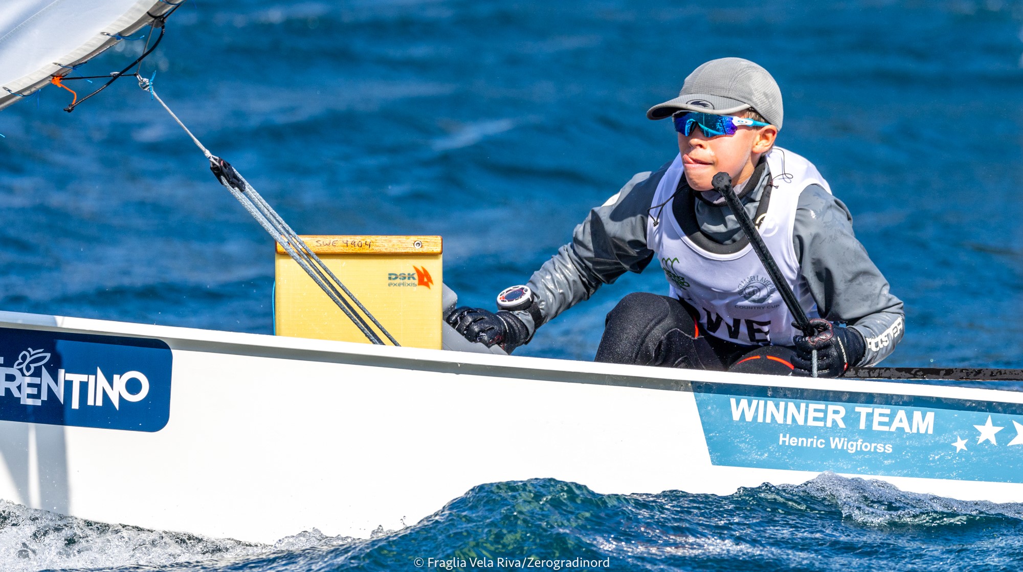 Henric Wigforss vinner Garda Opti Meet 2023! - KSSS