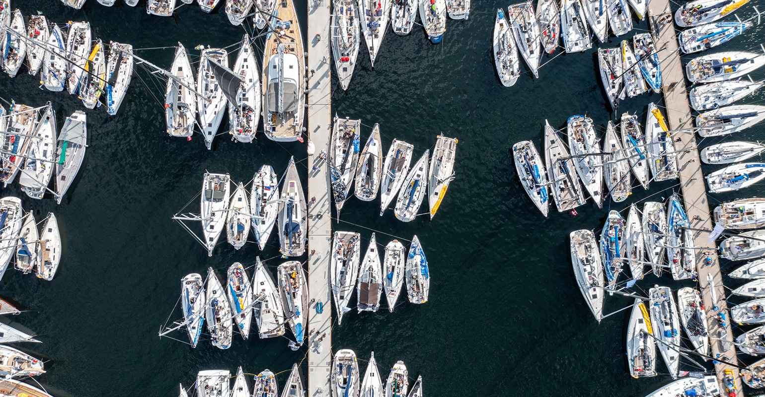 Hamnplats under Gotland Runt - KSSS