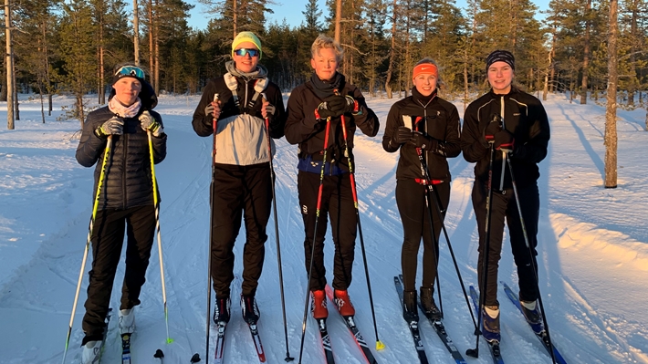 KSSS-seglare på skidläger i Orsa - KSSS